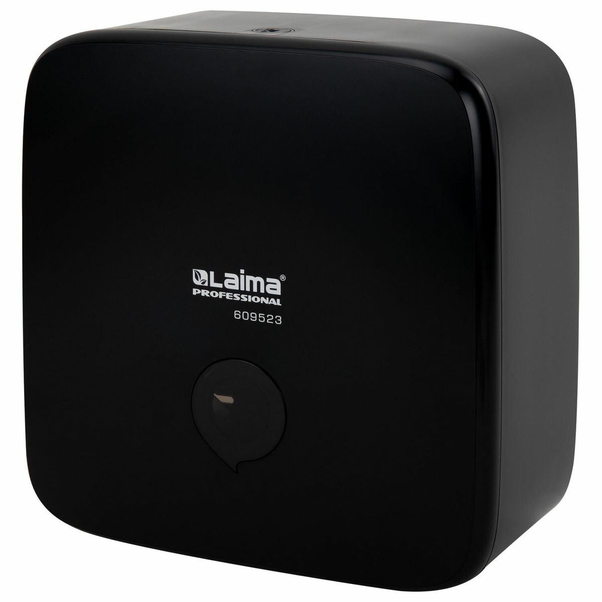 Диспенсер для полотенец LAIMA PROFESSIONAL PREMIUM BLACK (Система H3), V-сложения, черный, ABS-пластик, 16шт.