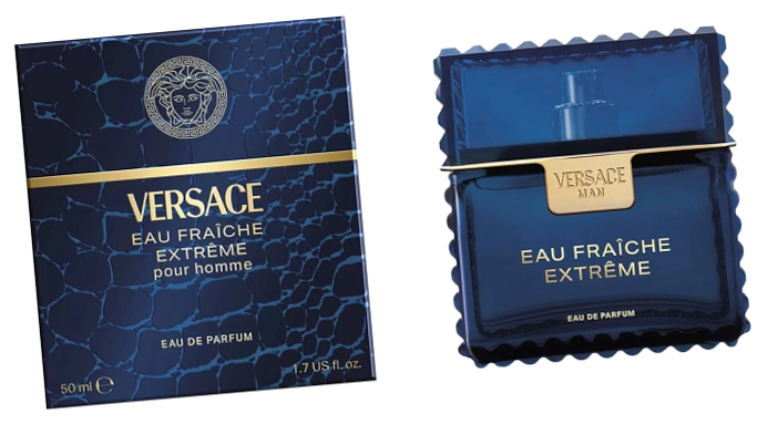 Versace Man Eau Fraiche Extreme мужская парфюмерная вода Pour Homme 50 мл - Версаче Мен Экстрим