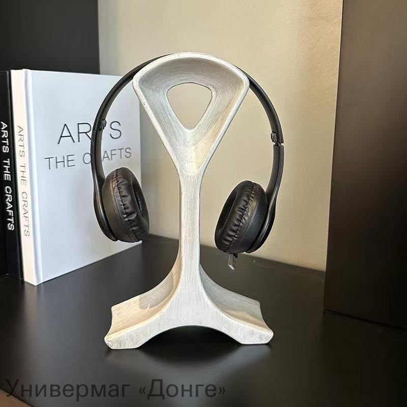 Шпиль для наушников из натурального дерева