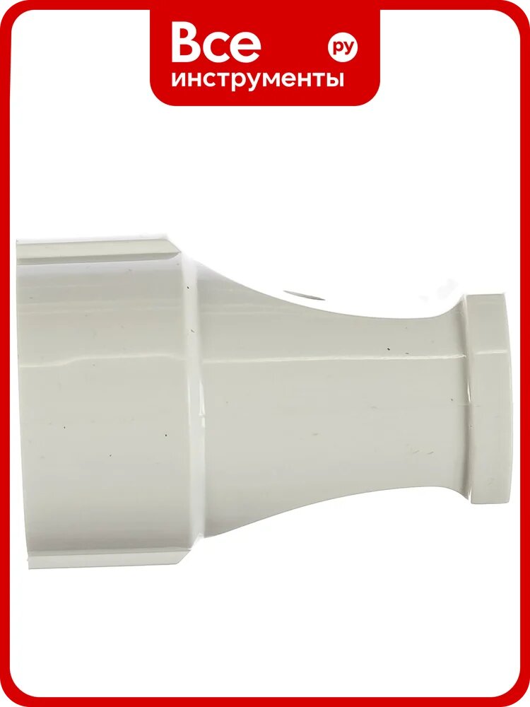 Кабельная розетка ЭРА Rx1-W Rx1 б/з прямая 10A белая Б0039680