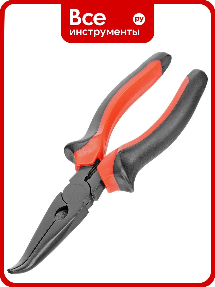 Длинногубцы Black Nickel 180 мм MATRIX 17460