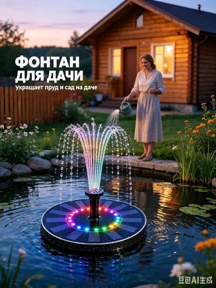 Фонтан садовый