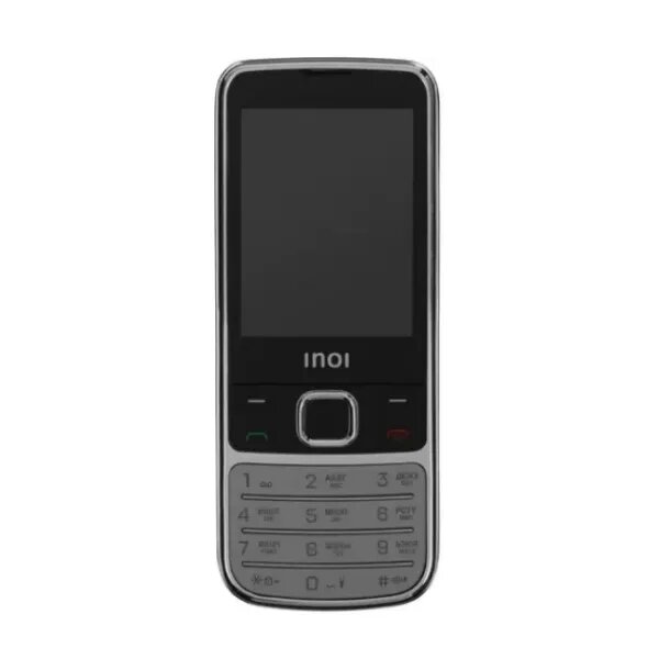 Телефон INOI 243, 2 SIM, серебристый
