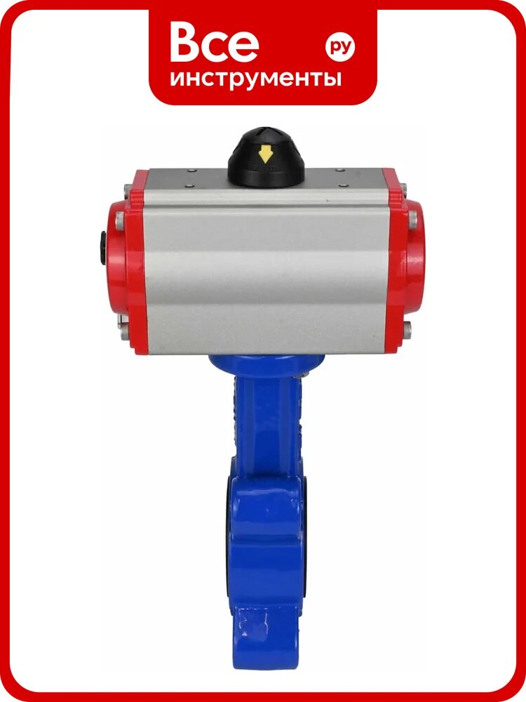 Затвор DN-ru QT450-304-EPDM-2W-Fb-H Ду50 Ру16 LUG пневмопривод, пн. распределитель D050-52010