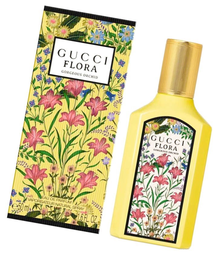 Женская парфюмерная вода Flora Gorgeous Orchid Gucci 50 мл / Флора Горджес Орхид