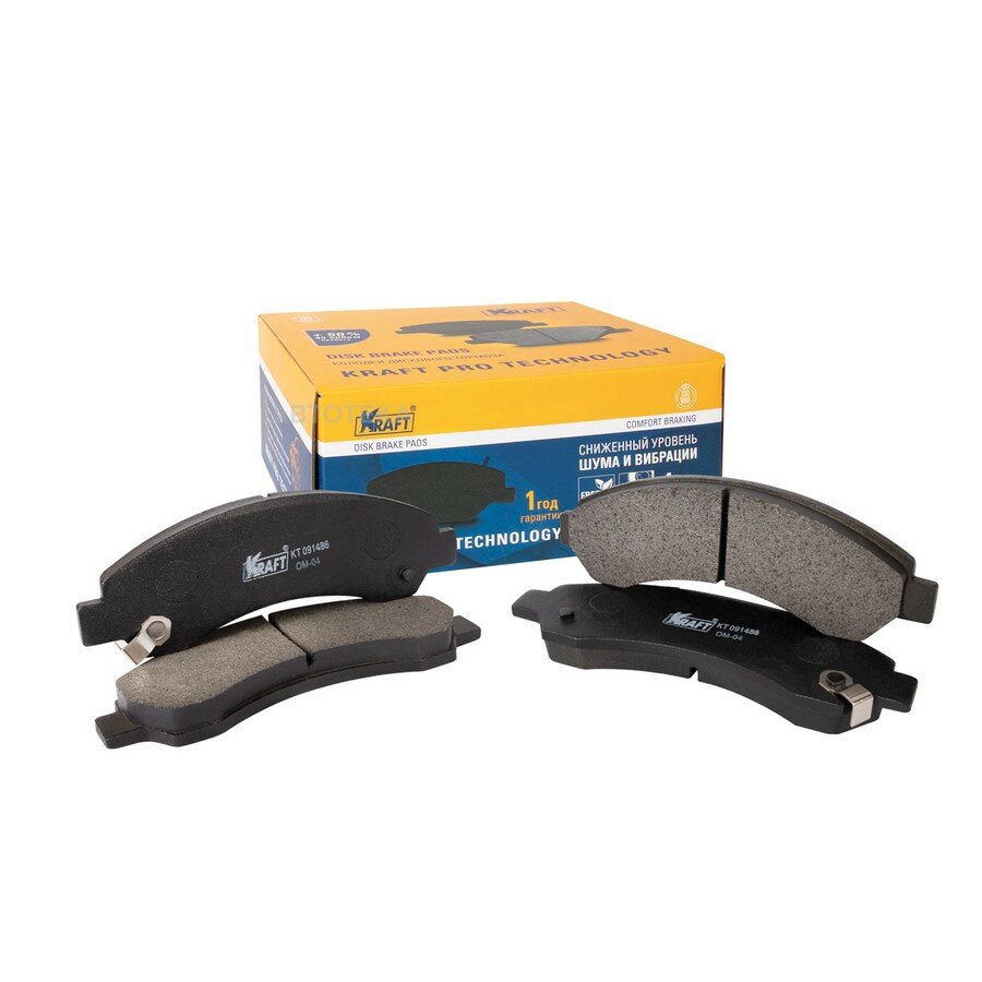 Колодки дисковые передние Great Wall Hover (05-) Haval 5 OBERKRAFT KRAFT KT091486