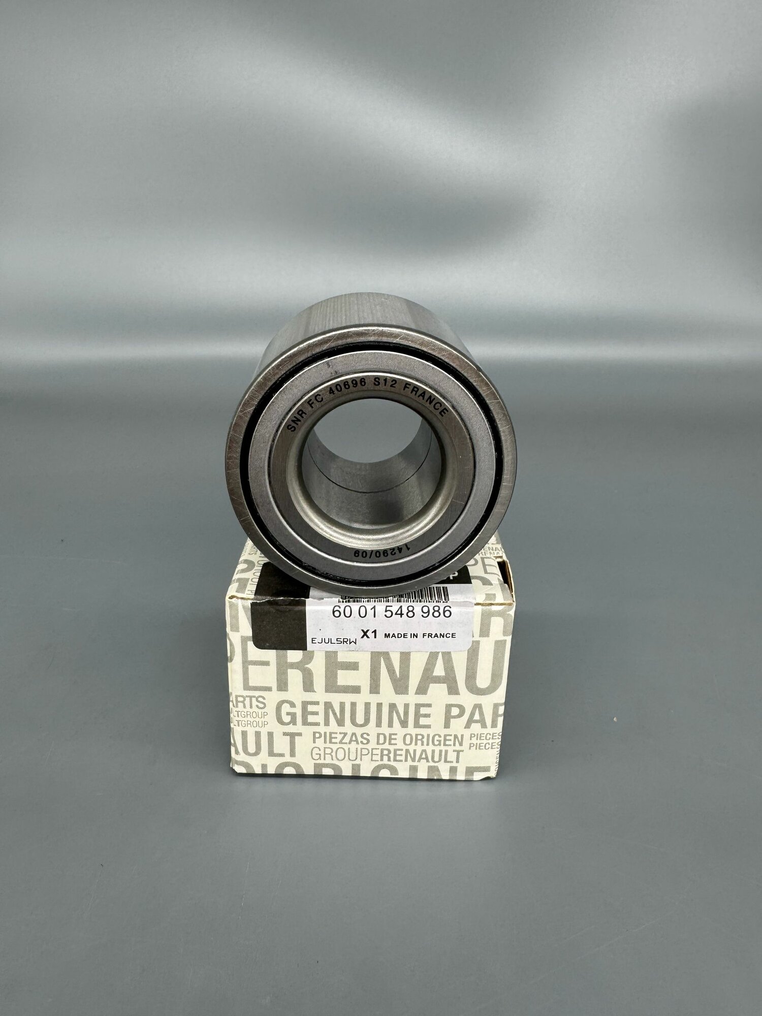 Подшипник задней ступицы SNR FC.40696. S12 (30х62х48) совместим для А/М Lada Largus/Ларгус (Renault Clio, Logan, Thalia, Twingo, Nissan Micra, Note) 4/4/40 без АБС