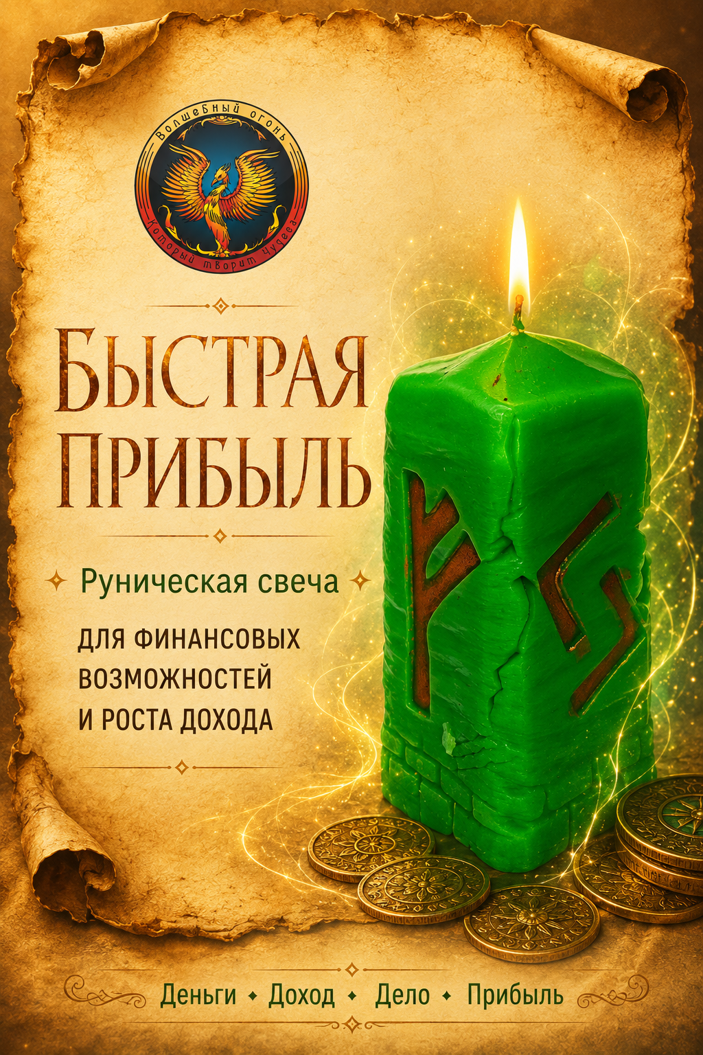 Свеча Быстрая прибыль
