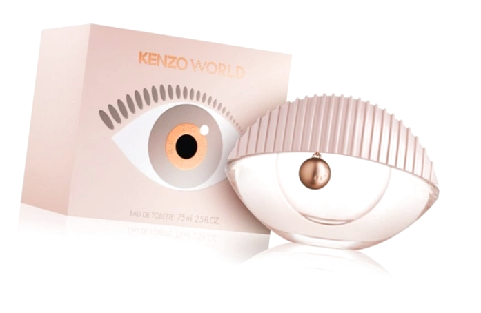 Kenzo World туалетная вода 75 мл - Кензо Ворлд женский парфюм с розовым флаконом