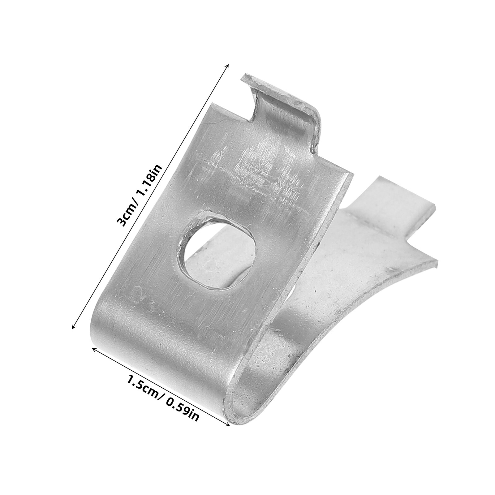 20 Штук Поддержка Полок Metal Shelf Support Clips Для Металлических Полок Серебристый 3 00X2 60X1 50Cm