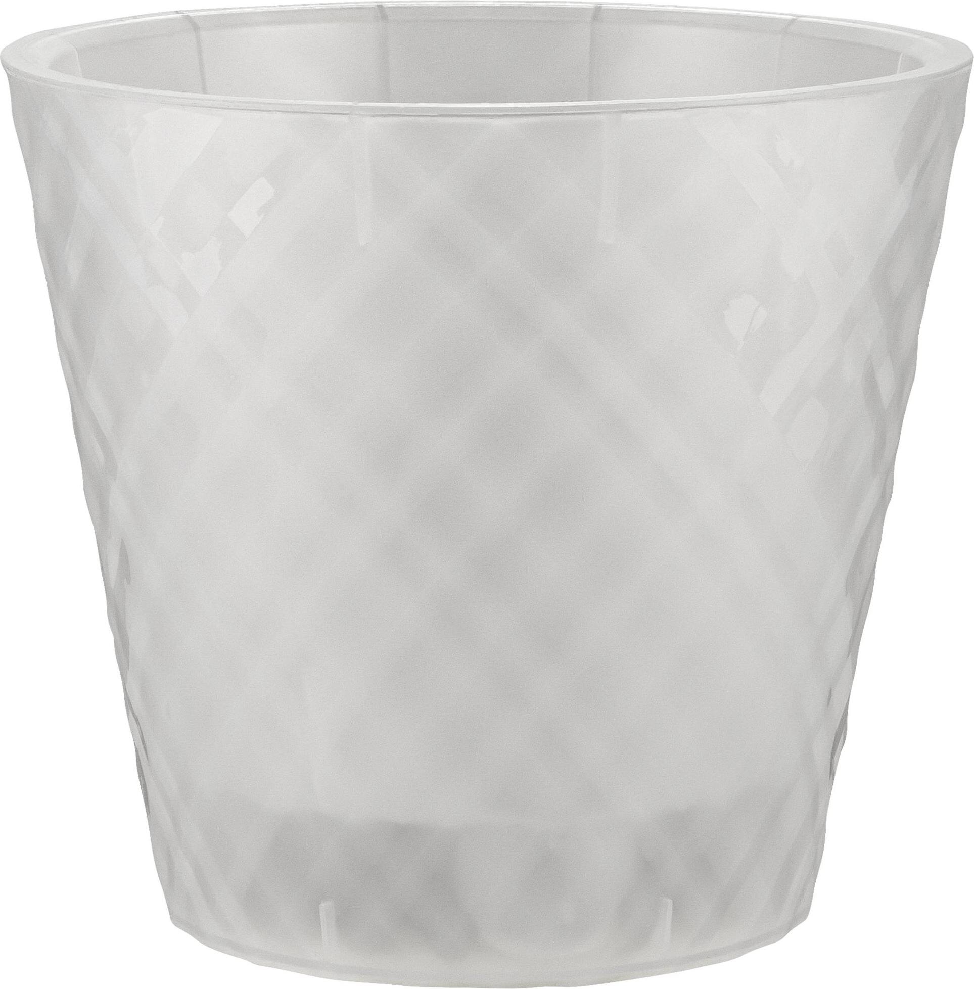 Горшок для цветов Ingreen Manhattan Orchid D16 h14.5 см v1.6 л пластик прозрачный