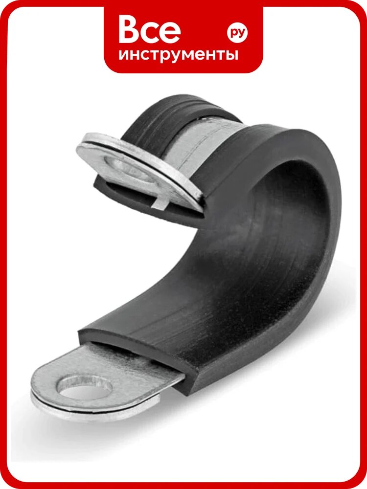 Хомут NORMA Rubber RSGU Р-Образный 12/12 W5 упаковка 10шт. RSGU1.12/12W5