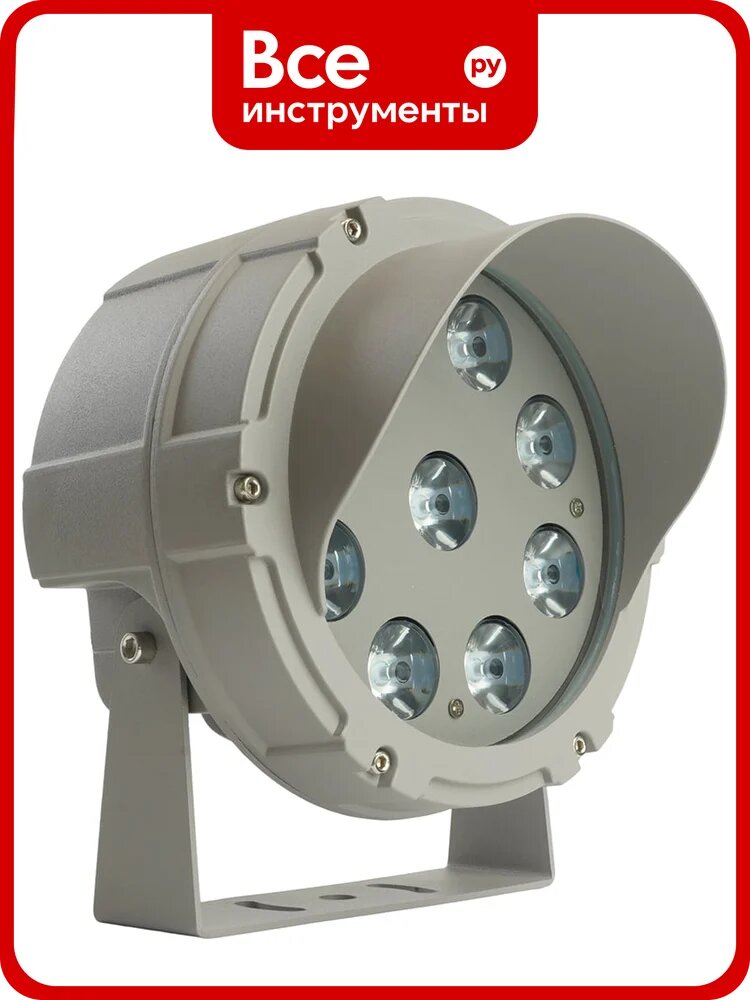 Светодиодный светильник ландшафтно-архитектурный FERON LL-701 85-265V 12W красный IP65, 51788
