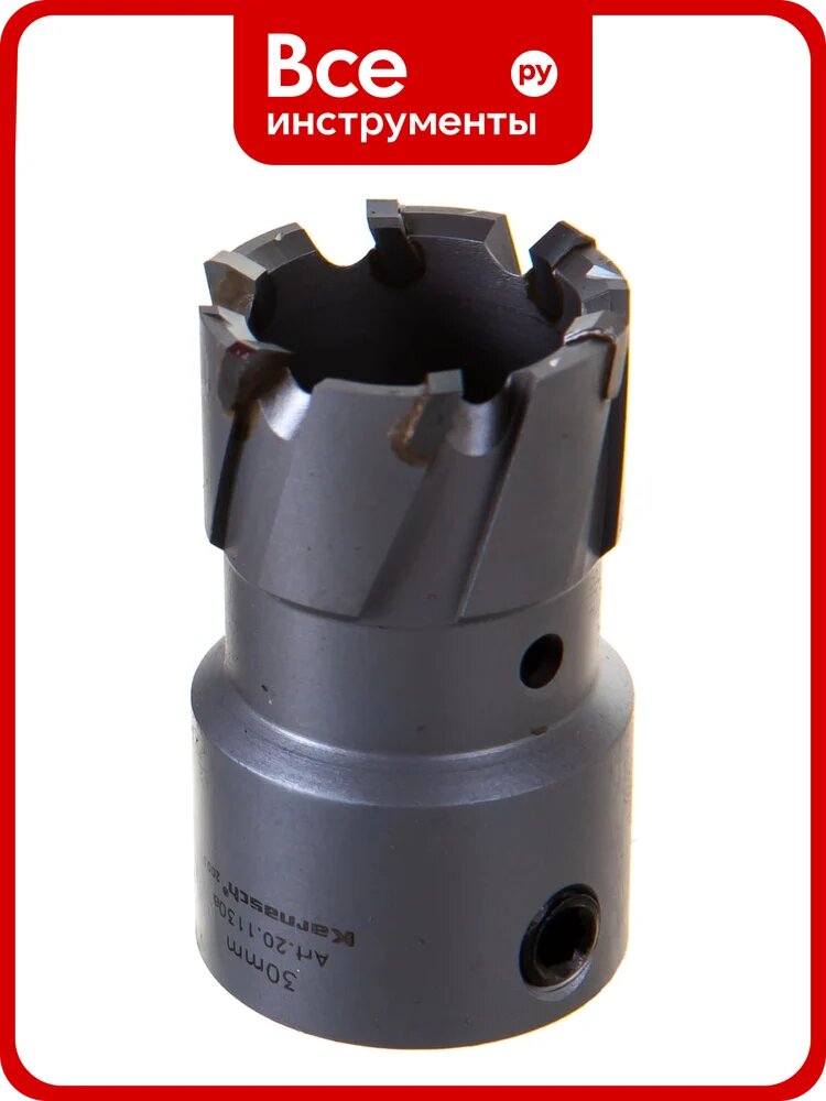 Коронка с твердосплавными напайками Power-Max 30 (30х30 мм) Karnasch 20.1130A-030