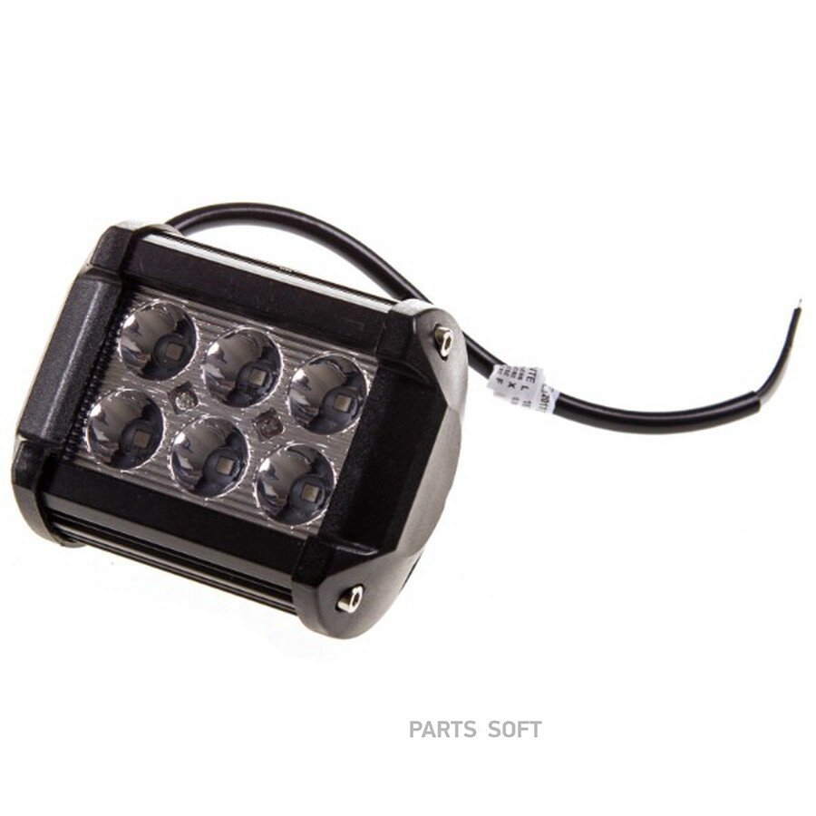 Фара дневного света 12/24 В 18 Вт 6 LED 6000К направленный свет 92 х 70 мм Skyway SKYWAY S07201009 | цена за 1 шт