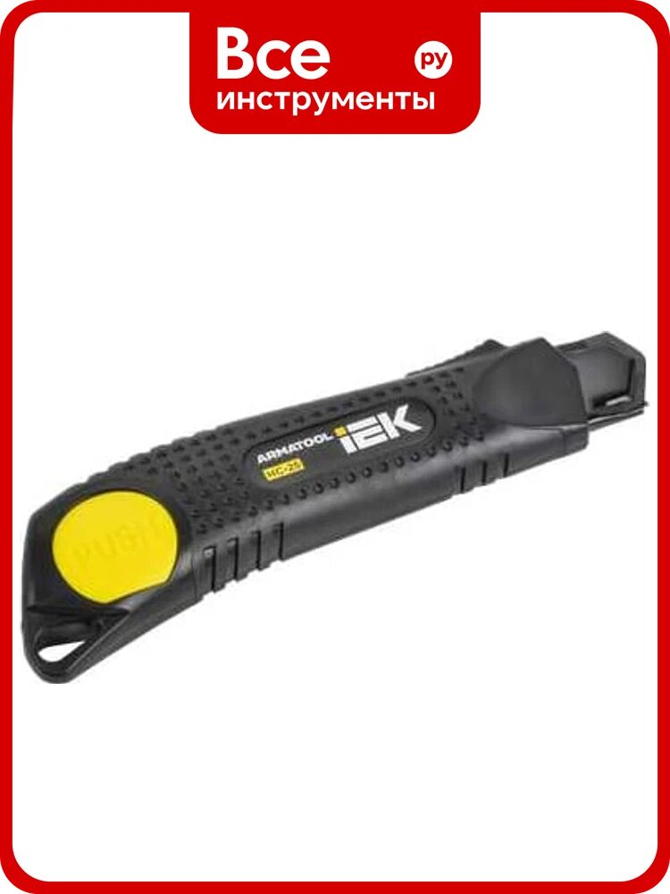 Нож строительный IEK ARMATOOL 25мм НС-25 SK2 TNC71-25