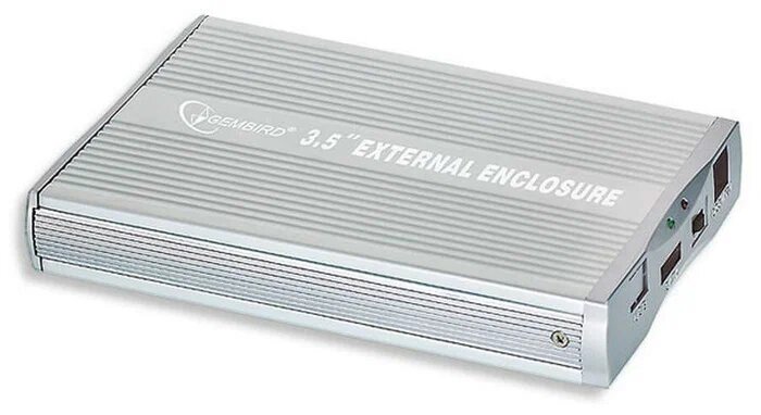 Кейс Gembird EE3-SATA-2, 3,5" External Enclosure, SATA-to-SATA