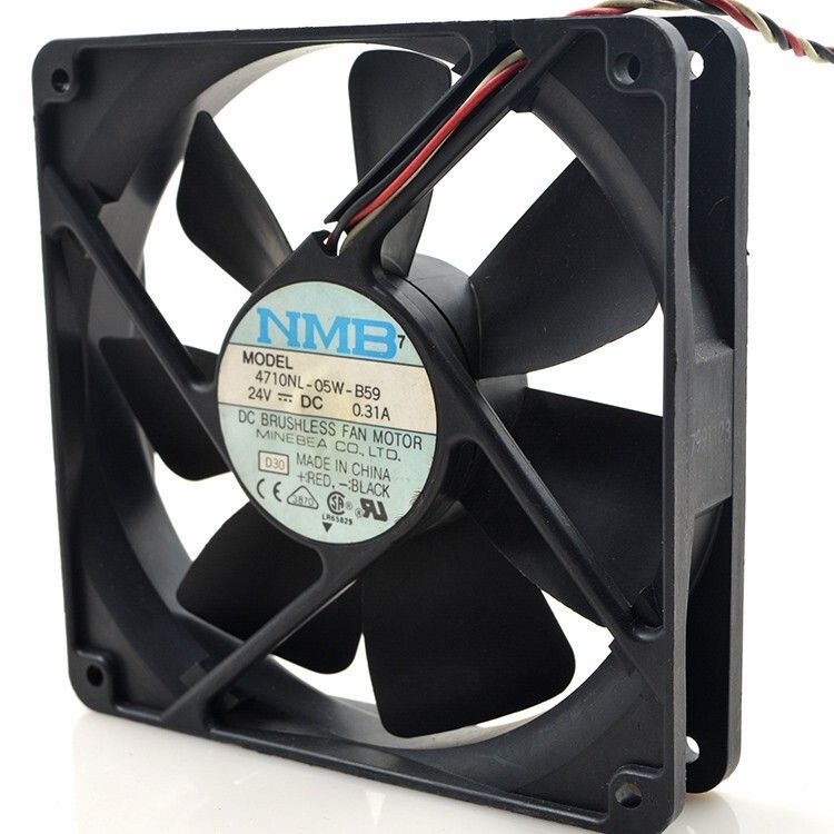 NMB 4710NL-05W-B59 24V 0.31A 12025 12CM инвертор двойной шаровой вентиляторы -