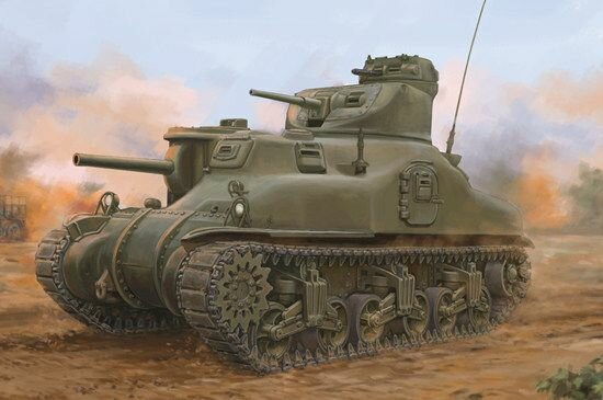 Trumpeter 63516 1/35 Американский средний танк M3A1
