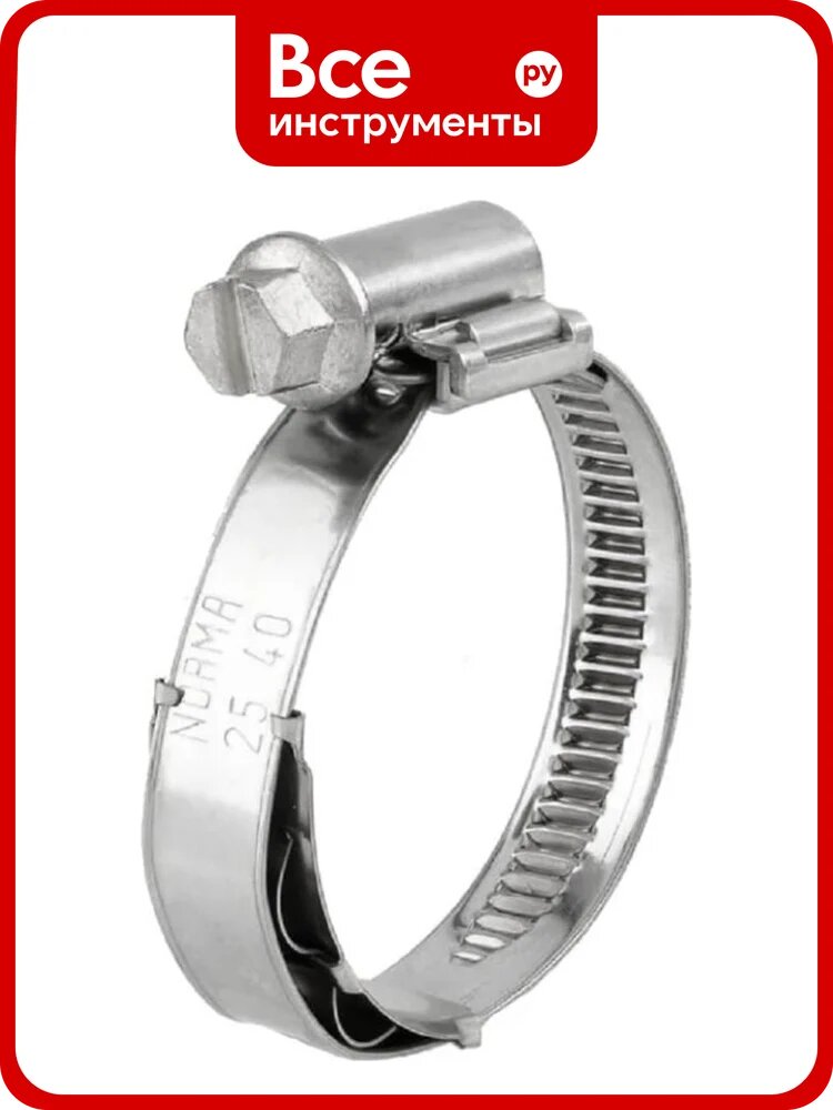 Хомут червячный NORMA TORRO 25-40/12 W3 WF 50 шт. NR-01377708032