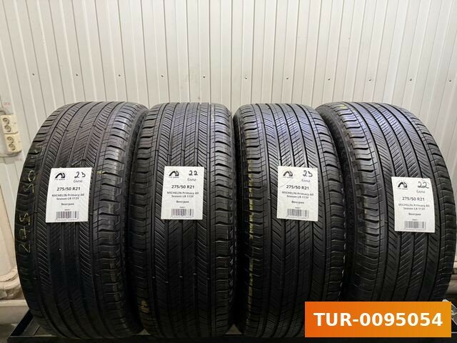 Комплект (4 шт) всесезонных БУ шин Michelin Primacy All Season 275/50 R21 25% износ 8312692211