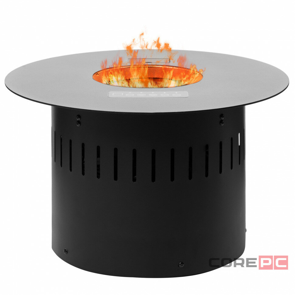 Очаг электрический Royal Thermo RTFP/P500MR 3D Cassette Mystery Round, черный, 50х50х31.5 см