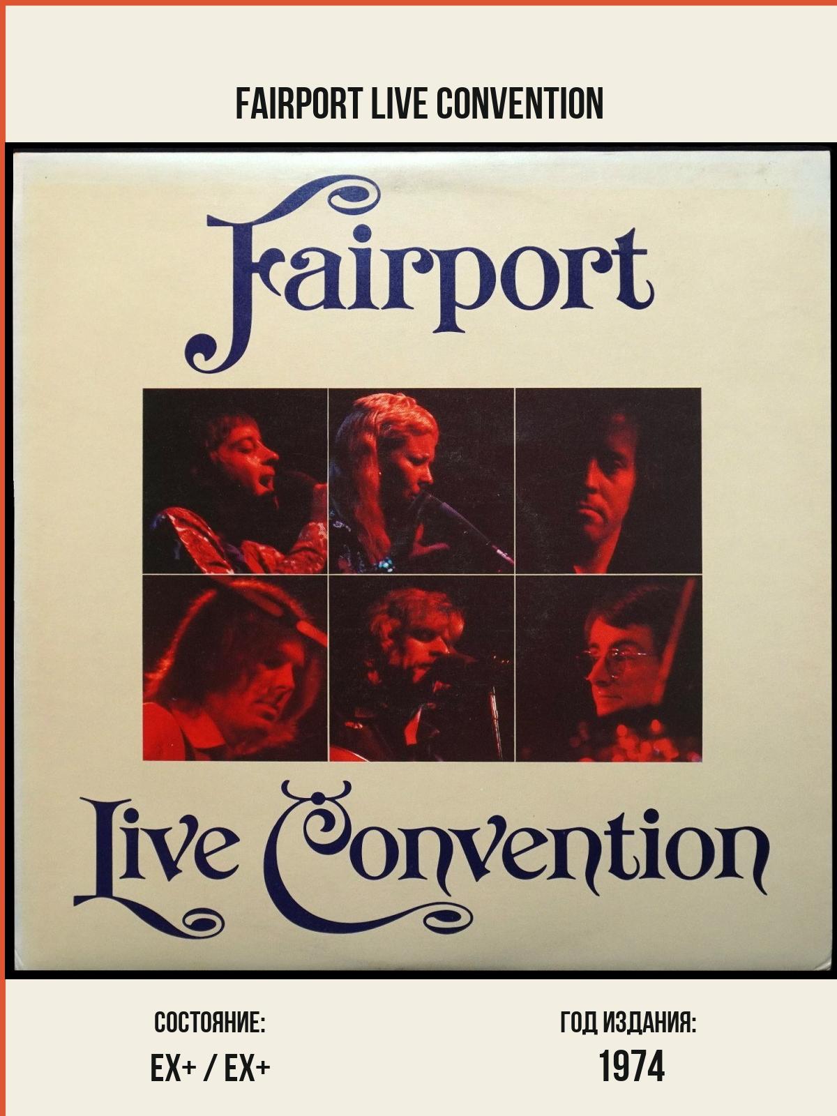 Виниловая пластинка Island Fairport Convention – Fairport Live Convention