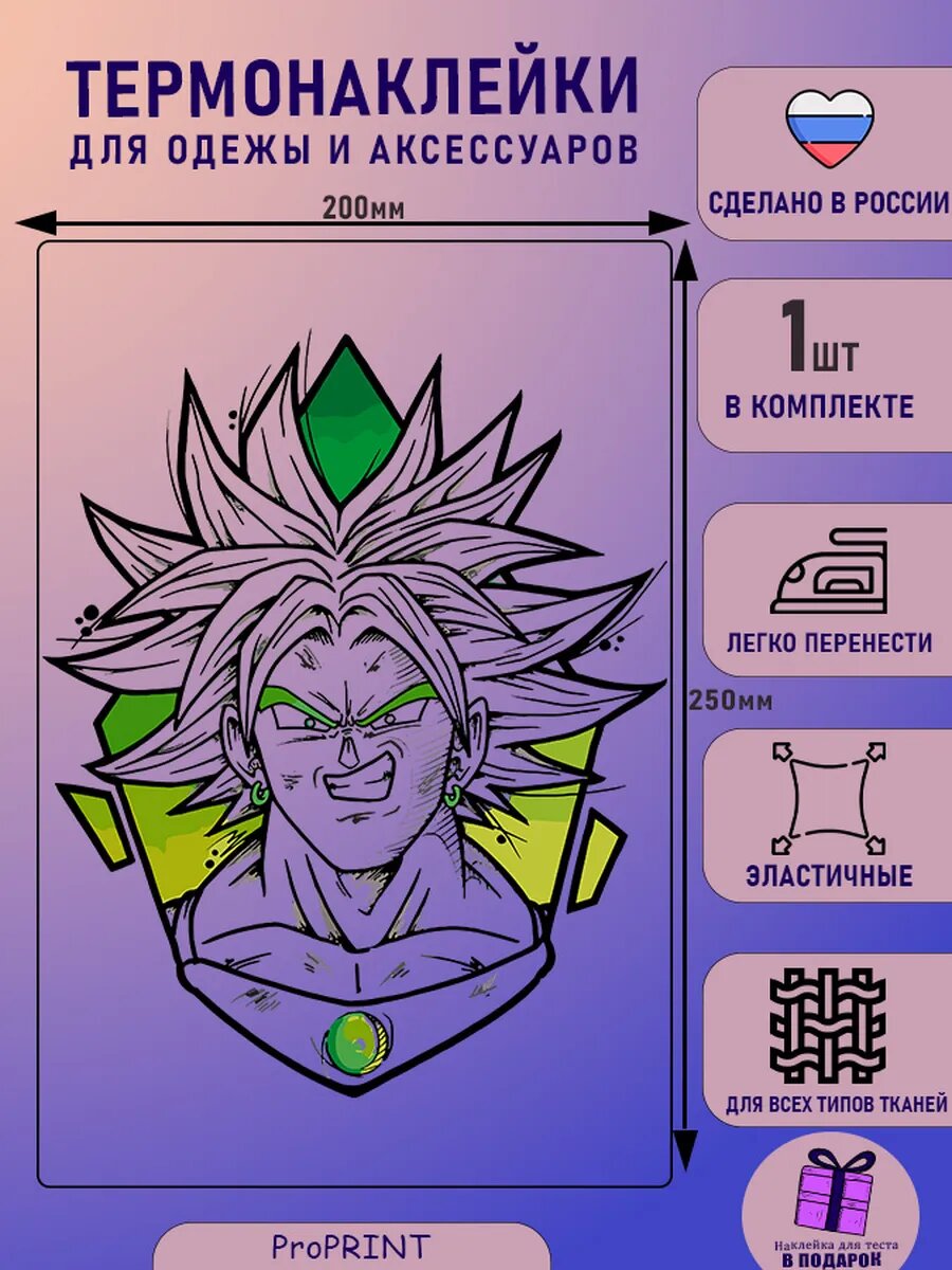 Термонаклейка аниме