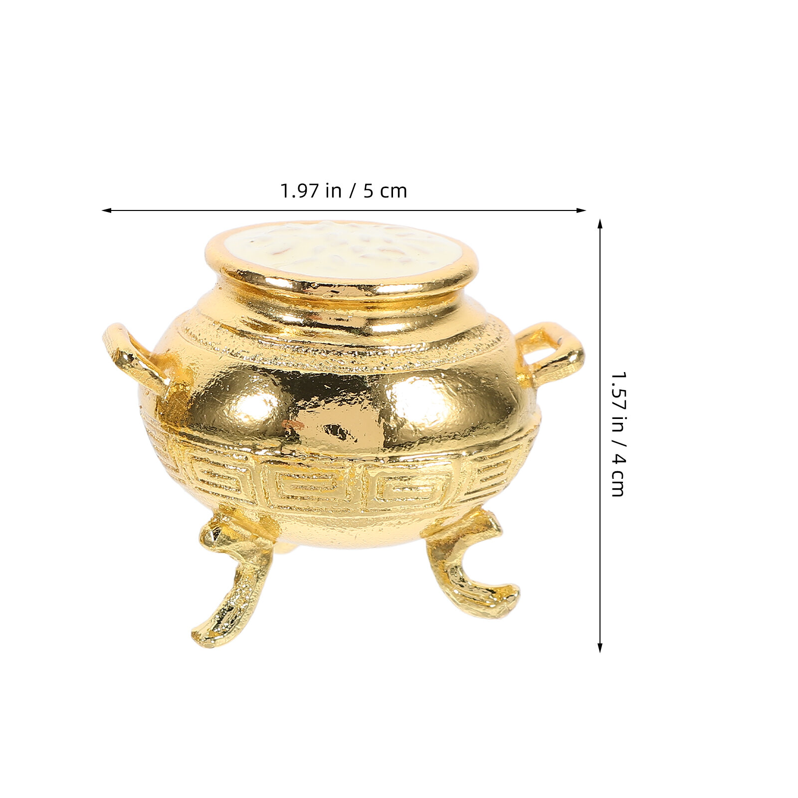 Набор Изделий Для Украшения Стола В Церковном Стиле 1 ШтукGolden 5.00X4.00X3.50Cm