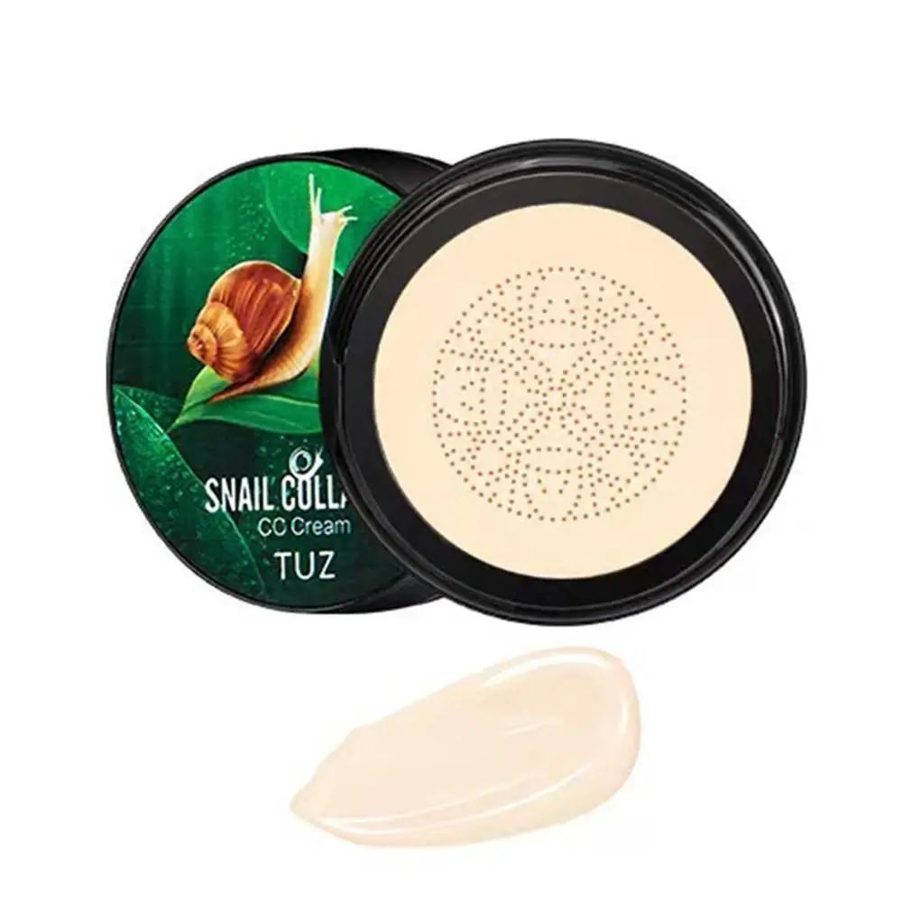 TUZ CC-крем с улиточным коллагеном, светлый, 15 г