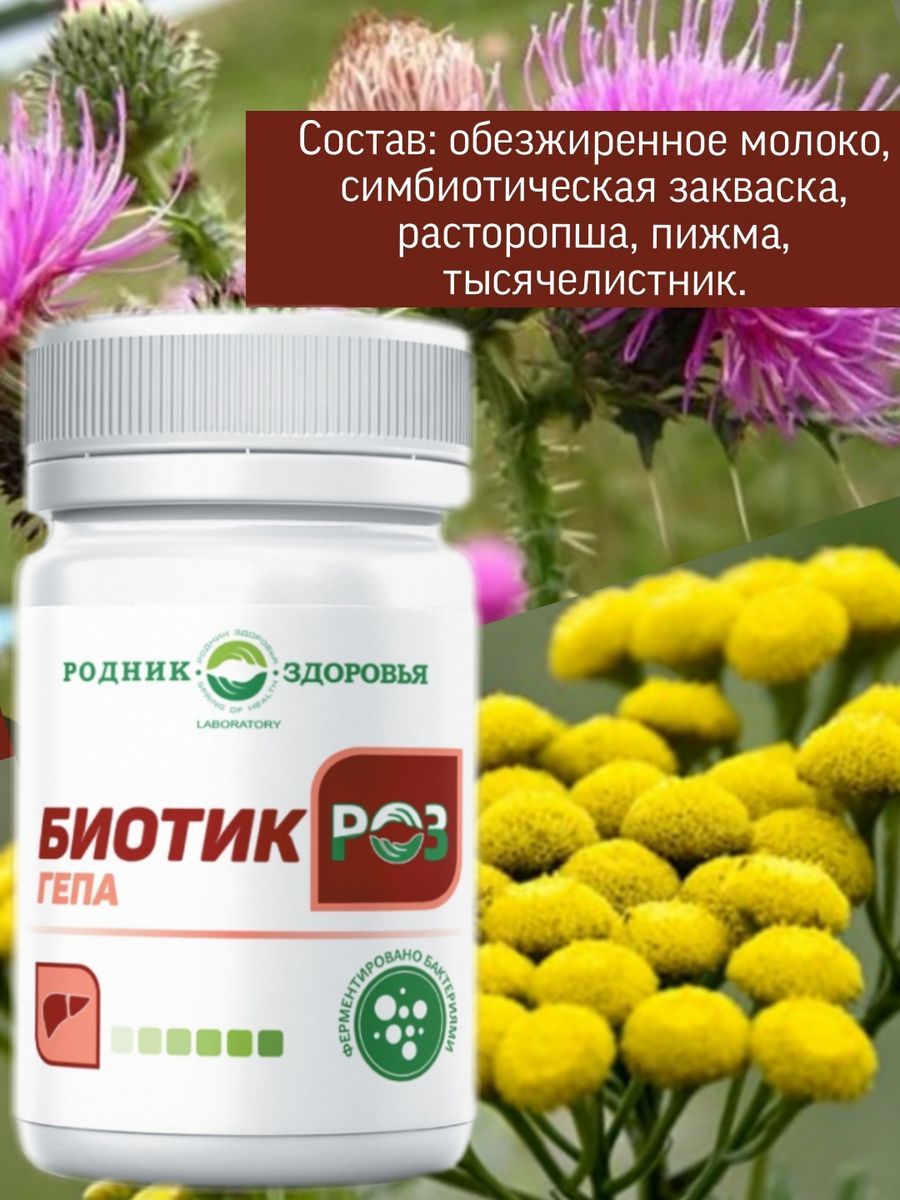 БиотикРОЗ для печени — фото 1