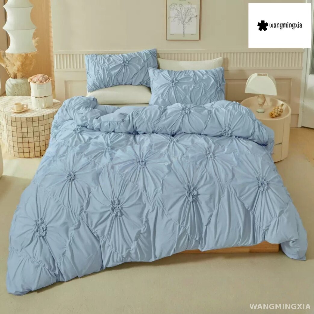 Пододеяльник "King Size", цветочный принт, 168 см x 229 см, 3 шт