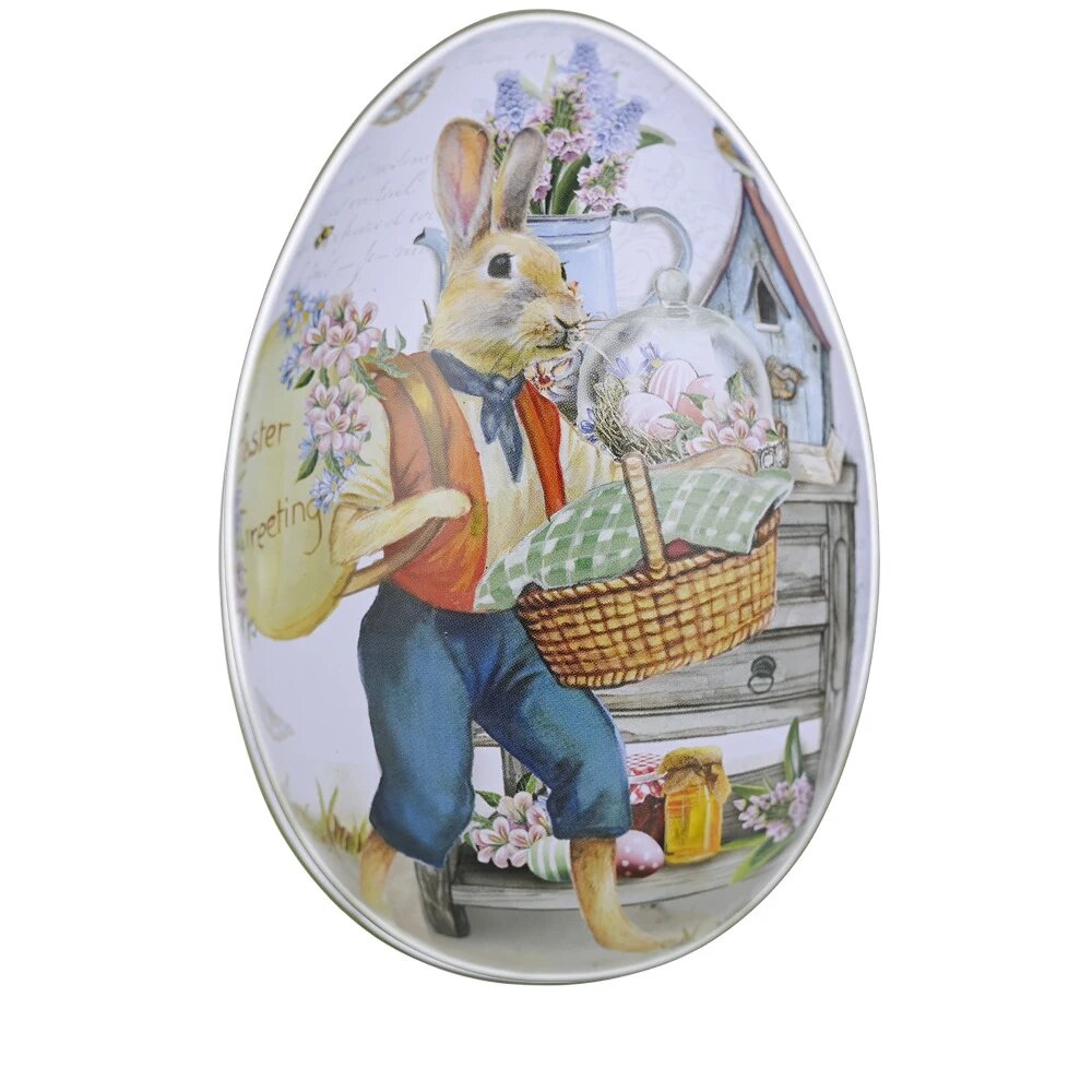 Пасхальная коробка металлическая, Style B, Large Size