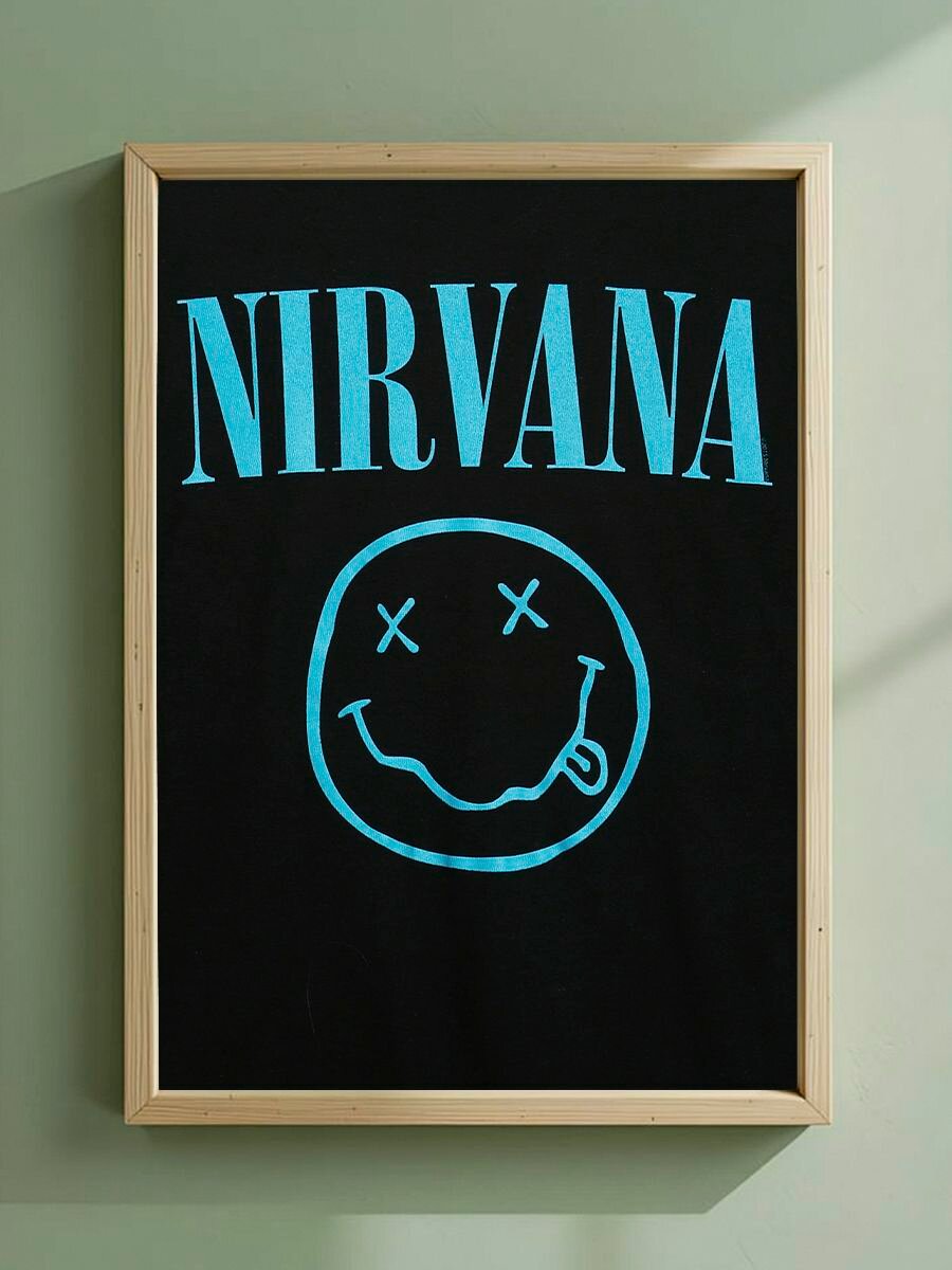 Постер, плакат на стену Nirvana Курт Кобейн (А3)