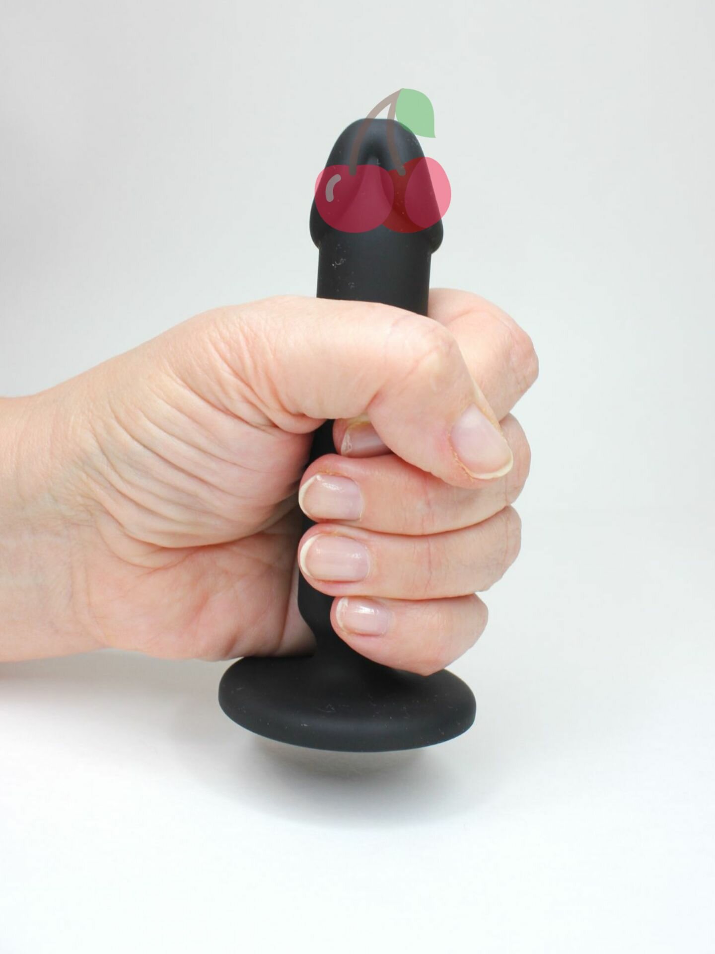 Анально-вагинальная пробка мини из силикона для начинающих, для ношения, для нежных попок, голубая, имитация пениса