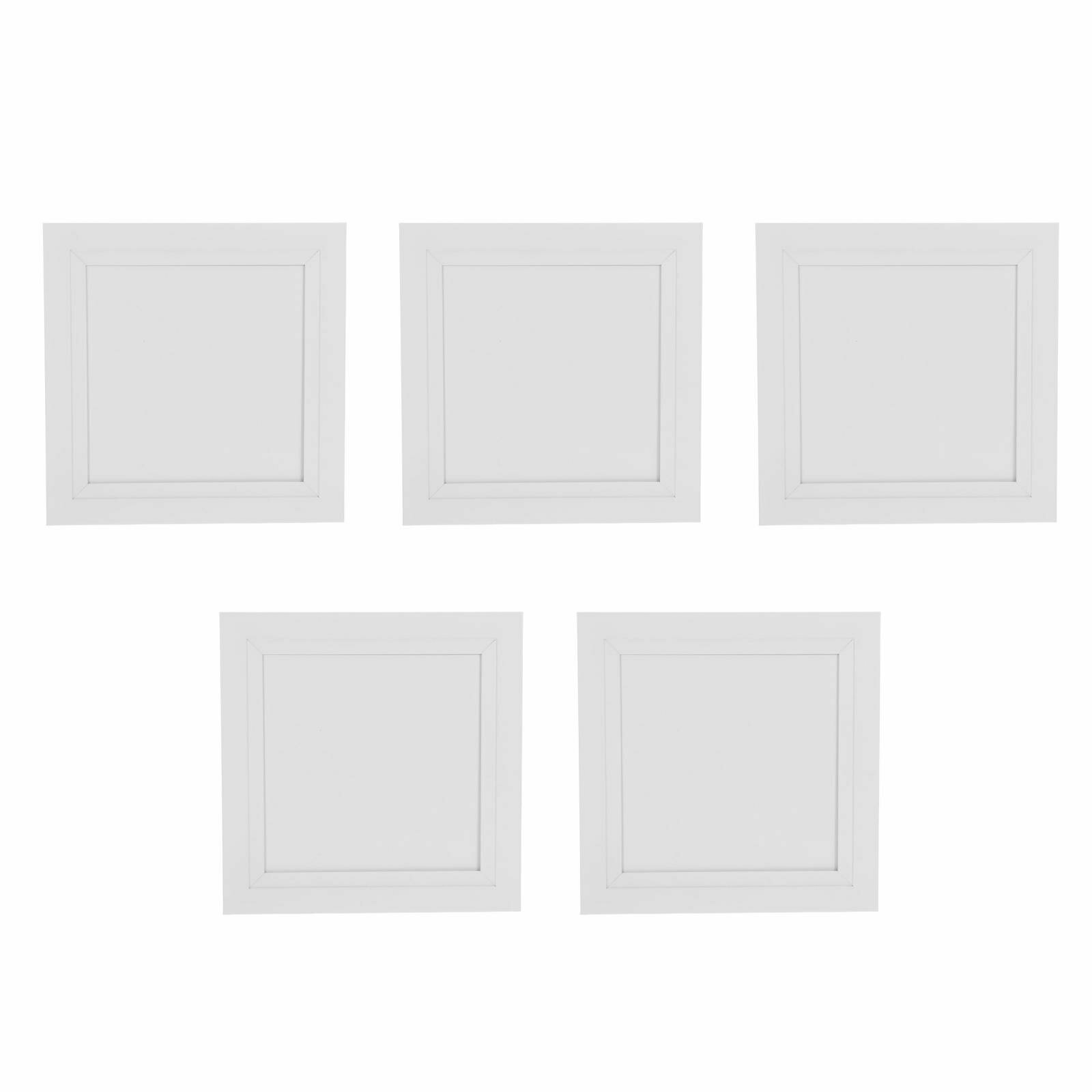 Набор из 5 белых алюминиевых ревизионных люков для вентиляции и сантехники