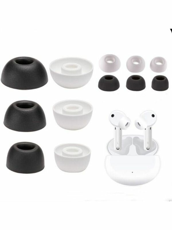 Силиконовый чехол для наушников Huawei FreeBuds 4i 3 пары Противоскользящие наушники-вкладыши