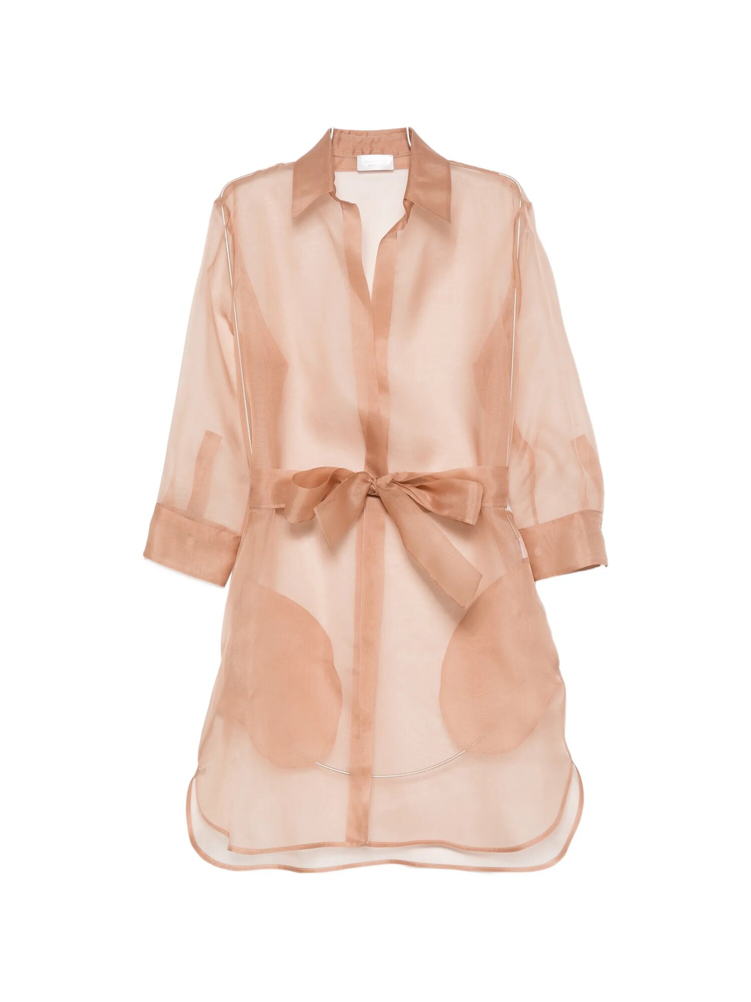 Рубашка Organza sheer shirt
