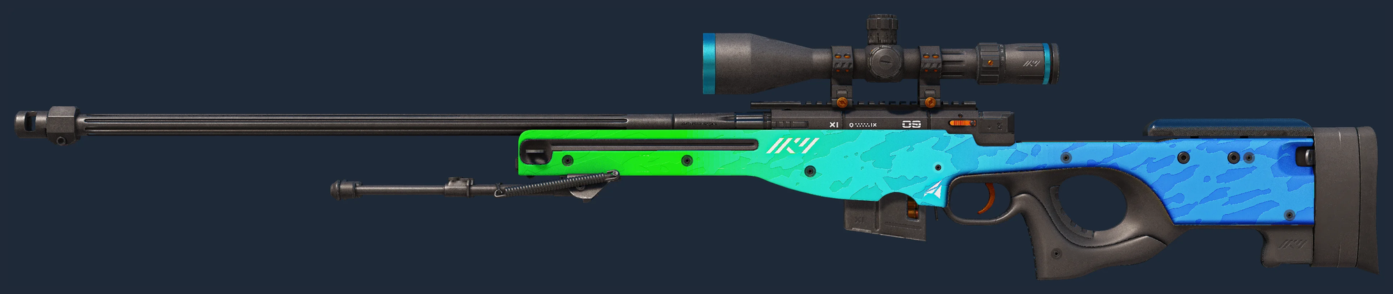 AWP | Ледяной уголь (Закалённое в боях) Скины CS2 с быстрой автовыдачей steam trade