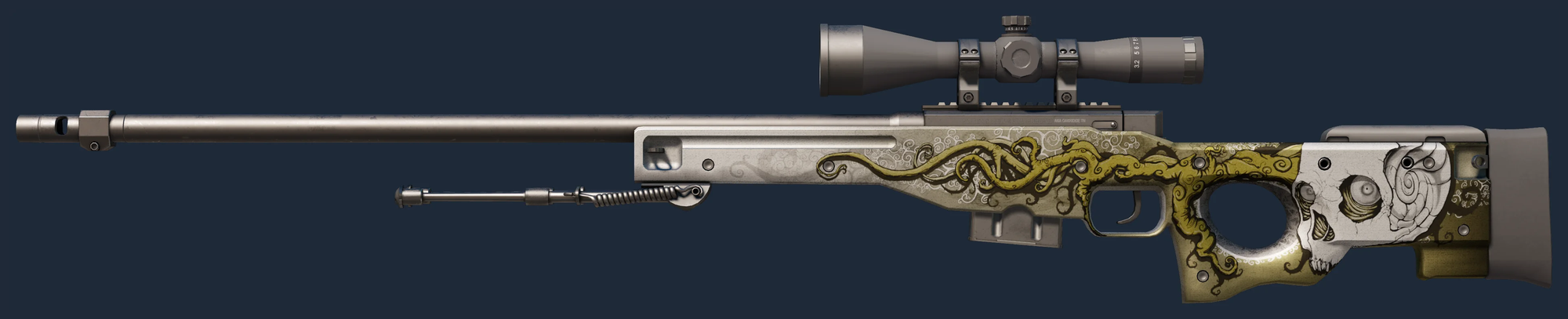 StatTrak™ AWP | Бог червей (Немного поношенное) Скины CS2 с быстрой автовыдачей steam trade