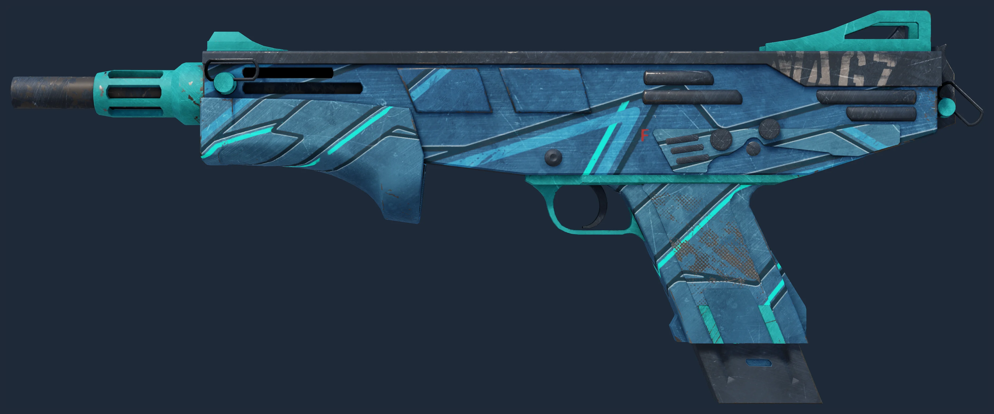 StatTrak™ MAG-7 | Ядро кобальта (Немного поношенное) Скины CS2 с быстрой автовыдачей steam trade