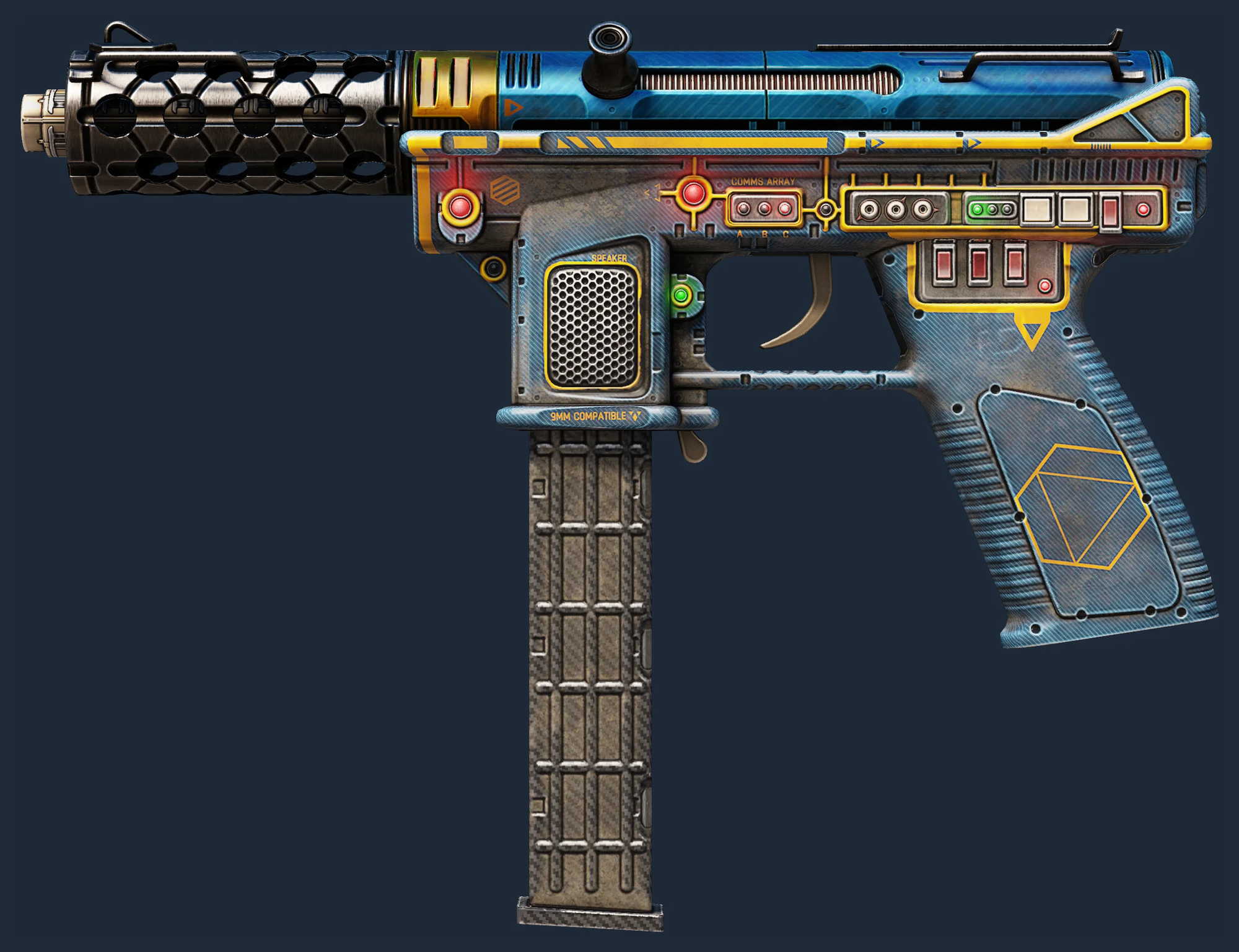 Сувенирный Tec-9 | Удалённый доступ (Закалённое в боях) Скины CS2 с быстрой автовыдачей steam trade