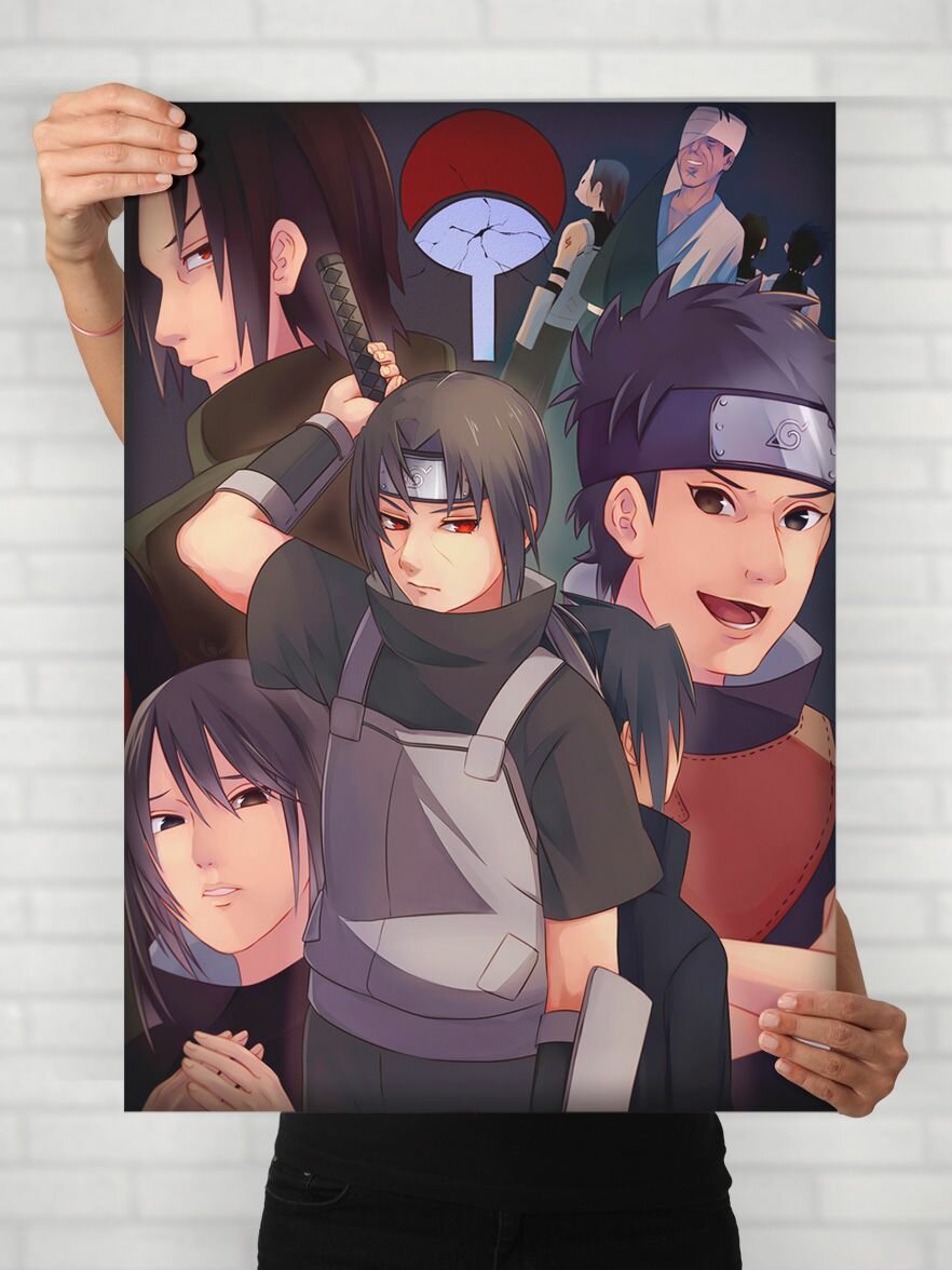 Плакат на стену для интерьера Наруто Ураганные Хроники (Naruto 19) - Постер по аниме и японской анимации формата A2 (42x61 см)