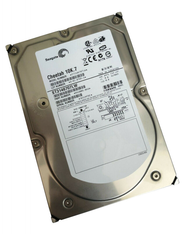 Жесткий диск Seagate ST3146707LW 146,8Gb U320SCSI 3.5" HDD