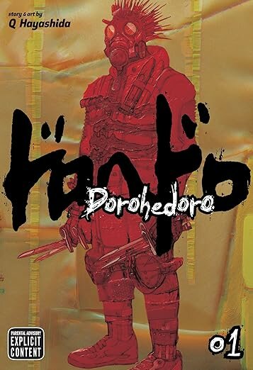 Манга Dorohedoro — том 1, официальное русское издание, твёрдый переплёт, 15×25 см, для взрослых