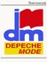 Термонаклейка для одежды и аксессуаров DTF-печать depeche mode дипеш мод