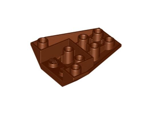 Деталь Lego 13349 Wedge 4 x 4 Triple Inverted with Connections between 4 Studs