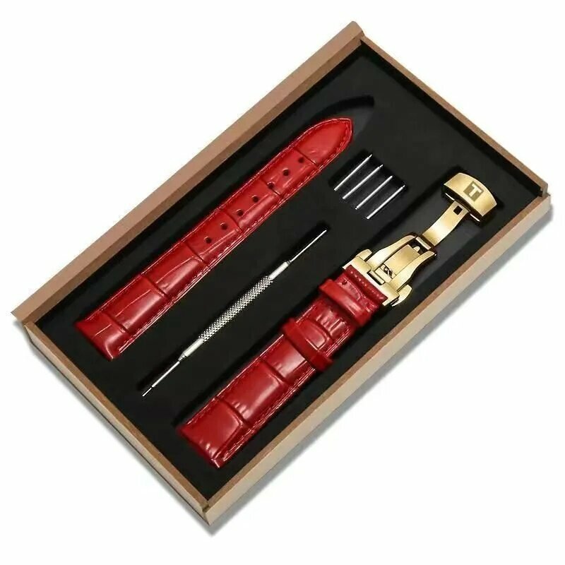 Tissot Браслет для часов Натуральная кожа