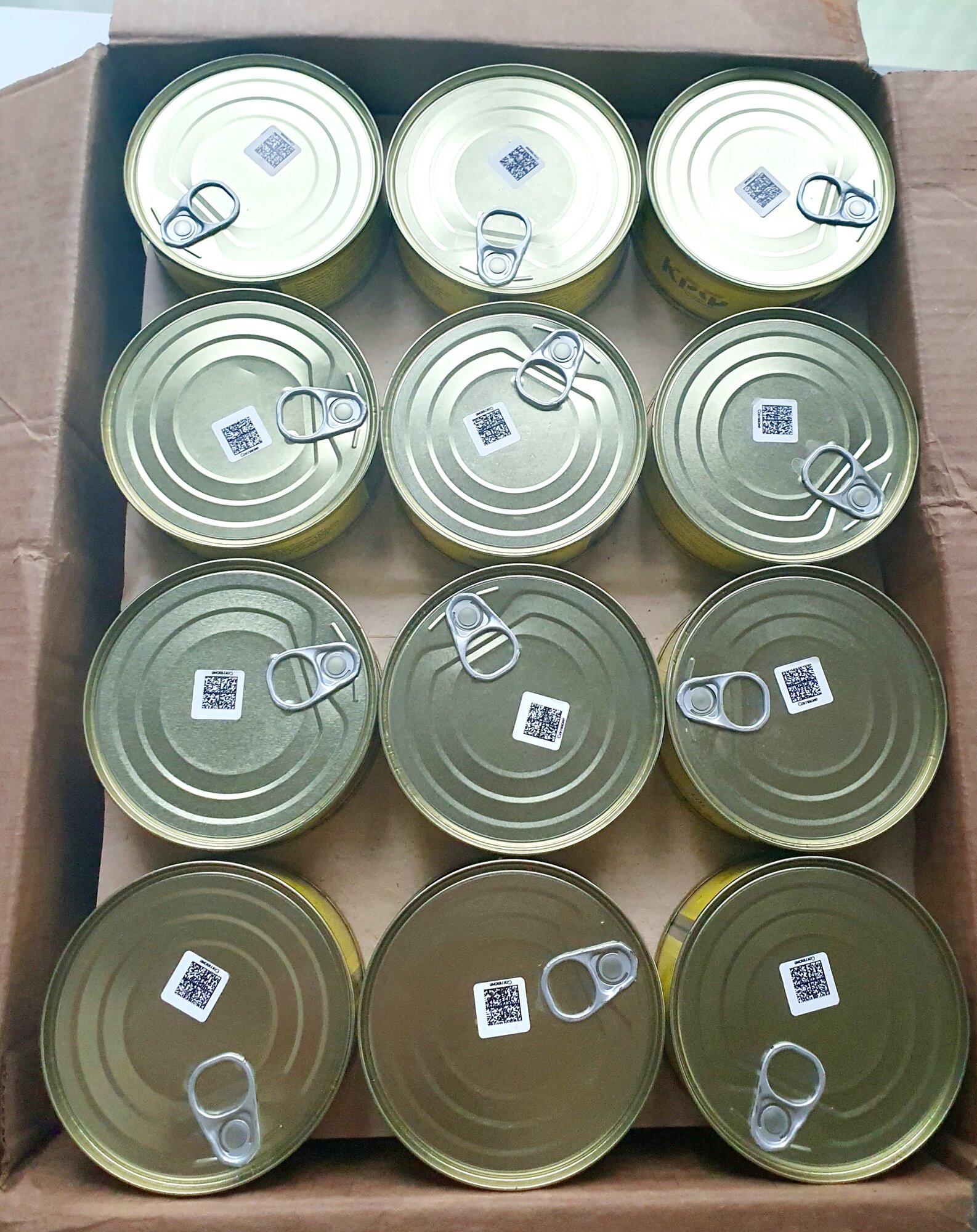 Печень трески натуральная ООО "Согласие" (КРФ), (судно АК-0752 "Байга"), 24 банки