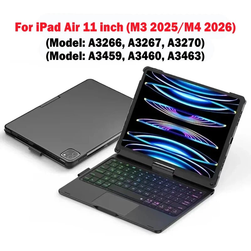 Magic Keyboard для iPad 11-го поколения Russian layout, Air11 M3 2025 Black